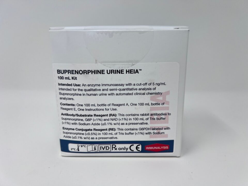 Immunalysis Buprenorphine Reagent 100 mL - Lab Management Consultants